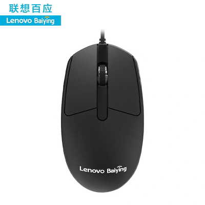 联记严选百应有线鼠标MW21防滑滚轮USB即插即用1200dpi电脑办公