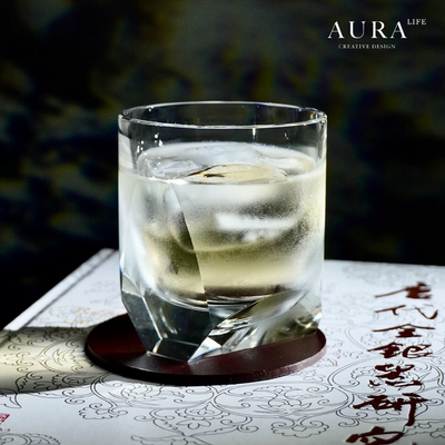AURA'S轻奢K9水晶玻璃威士忌杯