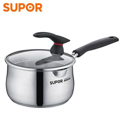 苏泊尔SUPOR小红圈不锈钢奶锅·