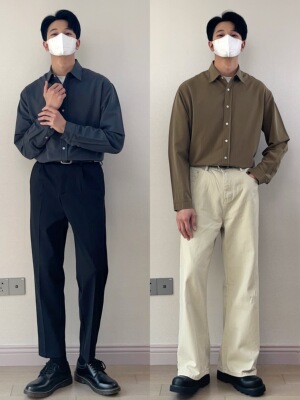 funststudio长袖韩系极简松弛