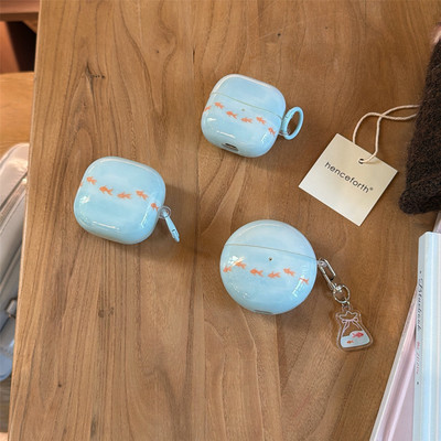 锦鲤小金鱼华为freebuds7i耳机壳