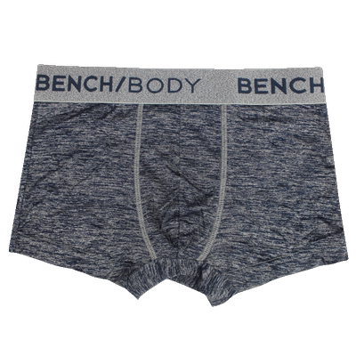 时尚男士中腰混纺平角内裤