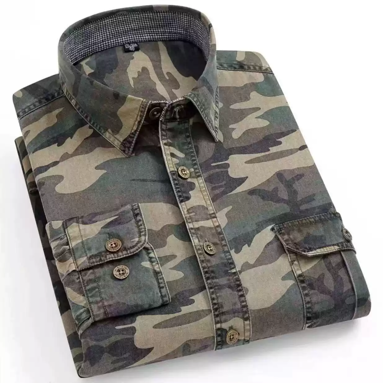 干活穿的外套男士春夏季薄款速干耐脏耐磨工作服建筑工地工人衬衫