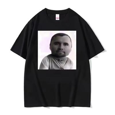 Charlie Kirk Baby Face有趣的娃娃脸印花短袖T恤男女夏季经典TEE