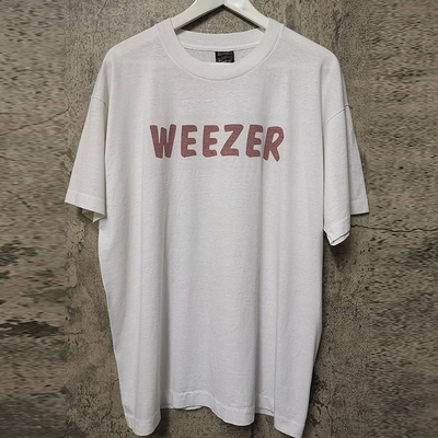 Weezer摇滚乐队美式重磅纯棉T恤