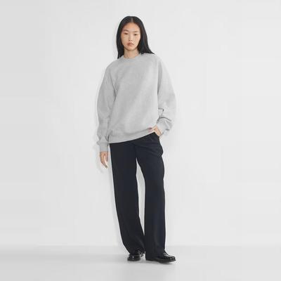 aritzia TNA 圆领加绒休闲插肩袖卫衣 女