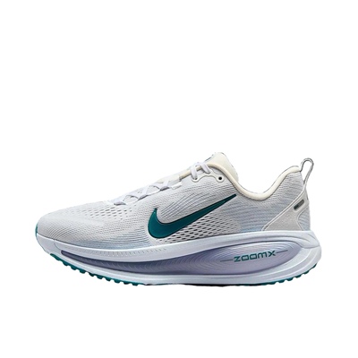 耐克Nike ZoomX Vomero 18舒适百搭低帮休闲跑步鞋女款白绿追赶