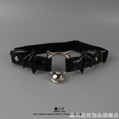 y2k腿带项圈朋家用cos配饰哥特