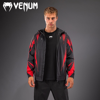 VENUM 毒液Amazonia Reborn运动外套男士训练跑步衣拉链连帽卫衣