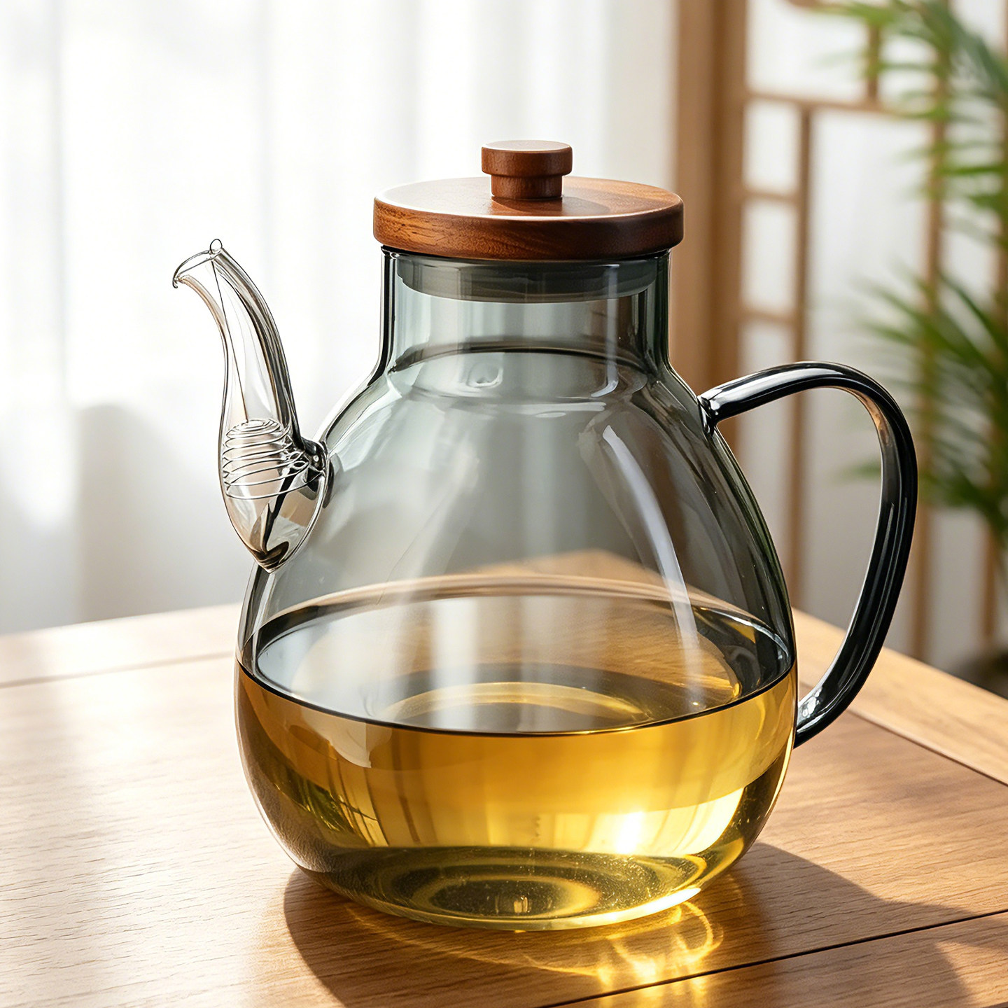 玻璃冷水壶加厚耐热家用大容量泡茶壶2026新款泡茶壶茶具