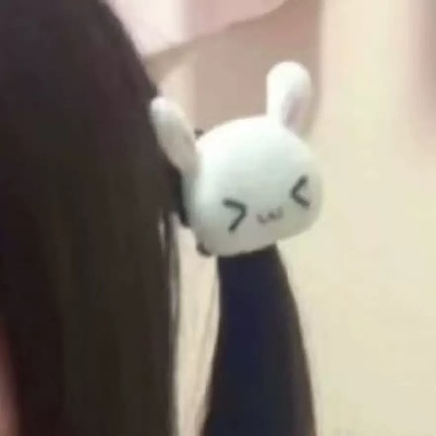 nah宅系可爱小兔子发圈头绳萝莉少女软萌甜妹头饰学生发饰古早y2k