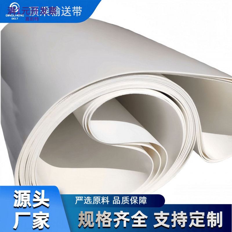 顶乘工业皮带PUpvc食品输送带流水线传送带传输带果蔬运输带厂家