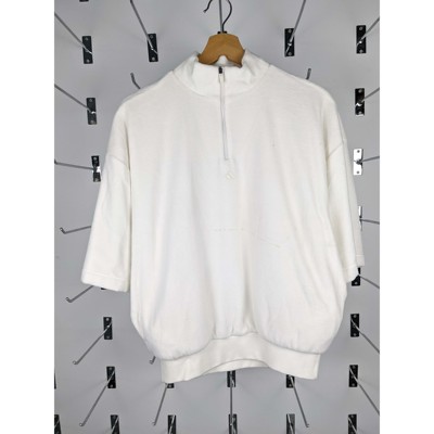 正品 adidas One Basketball Velour Half Zip Sweatshirt IA1991