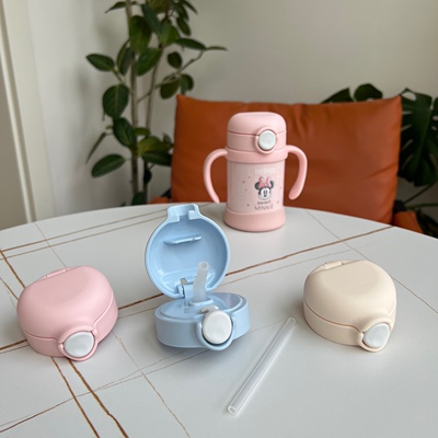 膳魔师儿童保温杯FJT吸管杯盖