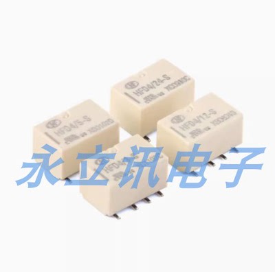 HFD4/24-SR SMD,6.5x10mm 信号继电器 超小型24V继电器 双刀双掷