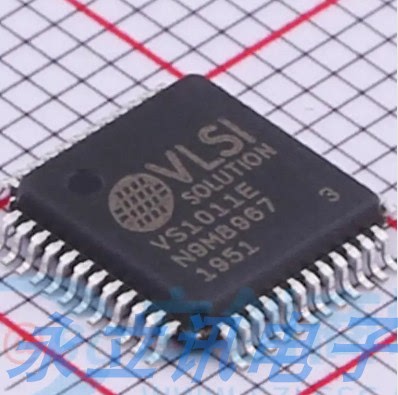 原装正品 贴片 VS8812 封装QFP64  音频接口芯片IC VLSI