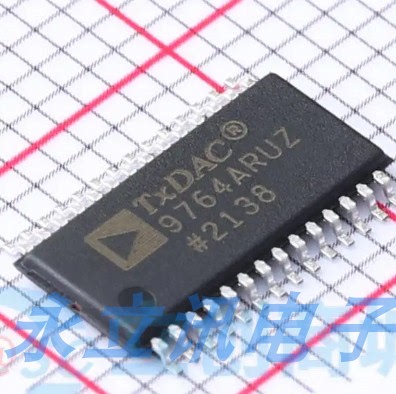 原装正品 贴片 AD9764ARUZRL7 封装TSSOP-28 数模转换芯片DAC