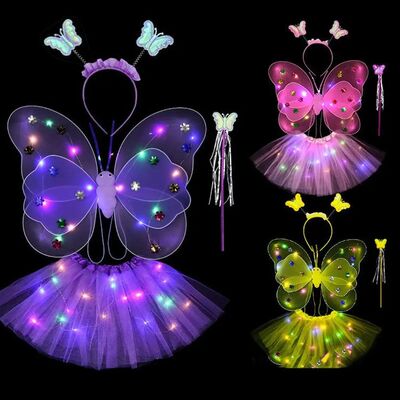 Butterfly Wings Easter Valentines Day Flashing Butterfly Ski