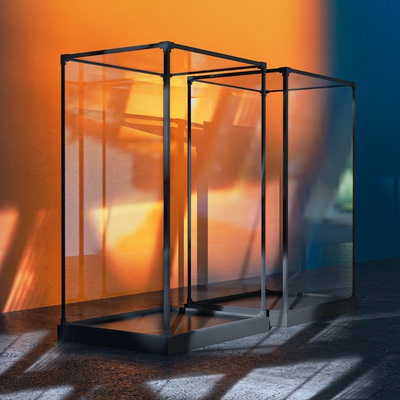 亚克力展示盒高达积木模型车模泡泡玛特盲盒手办防尘收纳盒子