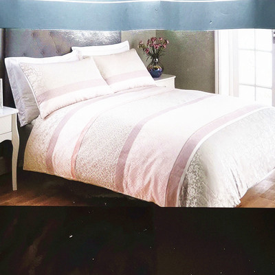 被套被罩枕头套纯棉200x200全棉230x220床素雅提花特易购FOX 外贸