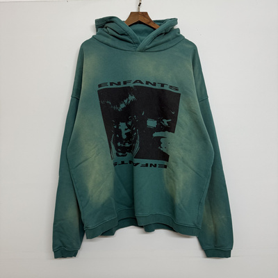 Enfants Riches Deprimes ERD插画印花水洗做旧休闲裤连帽卫衣潮