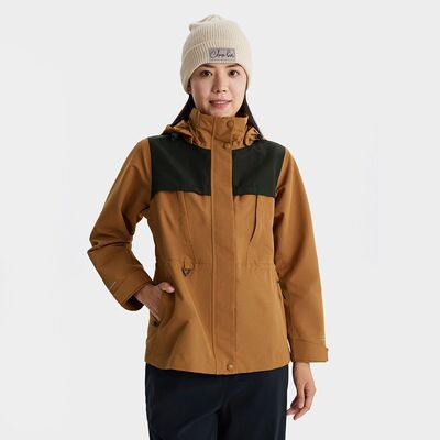 Columbia/哥伦比亚 女子防水透气散热户外单层冲锋衣 WR8364-224