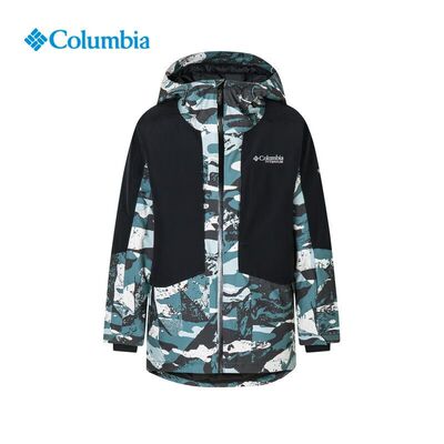 Columbia/哥伦比亚 男子户外防水冲锋衣夹棉滑雪服 WE8853-346