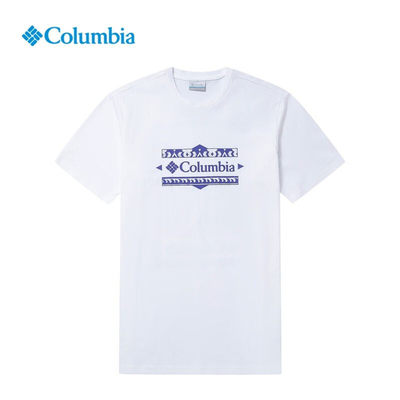Columbia/哥伦比亚户外男子运动圆领短袖T恤 AE5592