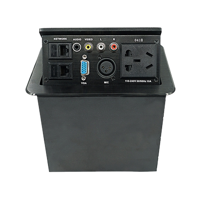 贝桥l0418多媒体桌面插座嵌入式