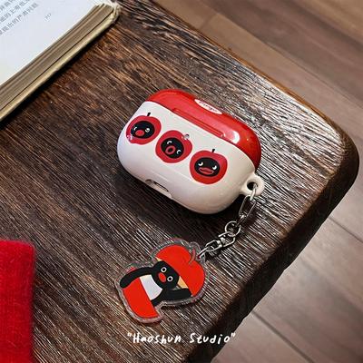 AirPodspro光面菲林硬壳可爱