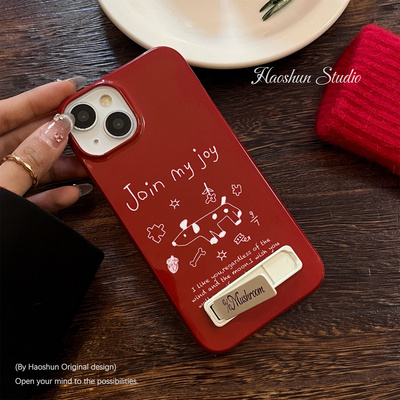 三星s24+光面菲林可爱硬壳