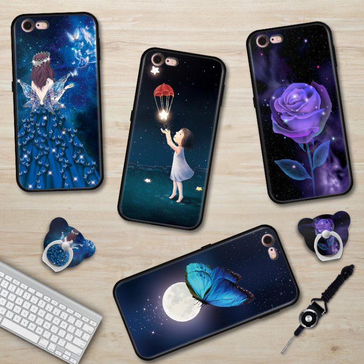 苹果6s手机壳苹果a1633硅胶情侣A1688外壳女iphone6s软胶套A1700_虎窝淘