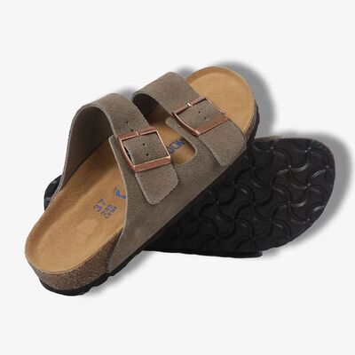 Fashionable modern men's and women's sandals are comfortable