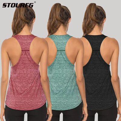 Sleeveless Racerback Yoga Tank Top,Women's Quick Dry Running