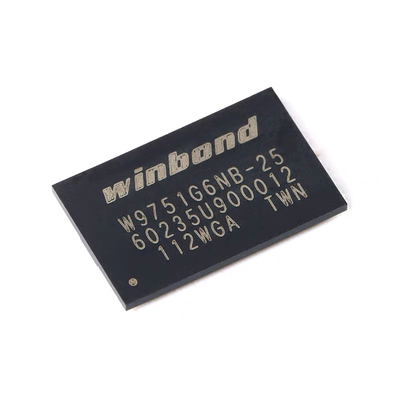 原装正品 W9751G6NB-25 VFBGA-84 512M-bits DDR2 SDRAM 内存芯片