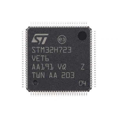 原装STM32H723VET6 LQFP-100 ARM Cortex-M7 32位微控制器-MCU
