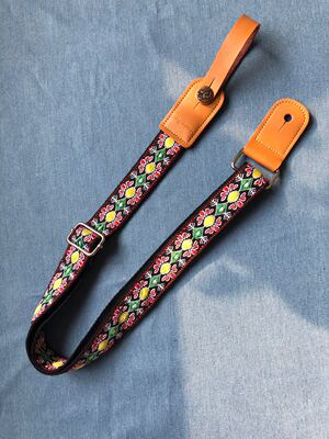 原创设计百搭民谣风尤克里里背带ukulele strap尤克里里肩带