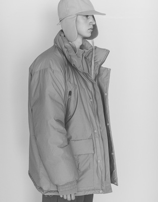 FC1 MONSTER RECYCLE DOWN PARKA军工装多口袋轻便保暖中长羽绒服