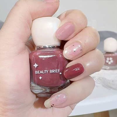 名创优品小星球水性可撕拉指甲油