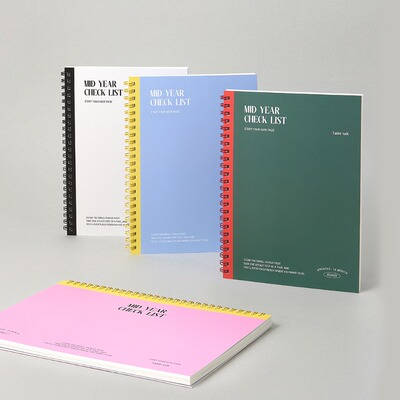 韩国Antenna shop 万年A5/B5自律打卡清单本周计划本