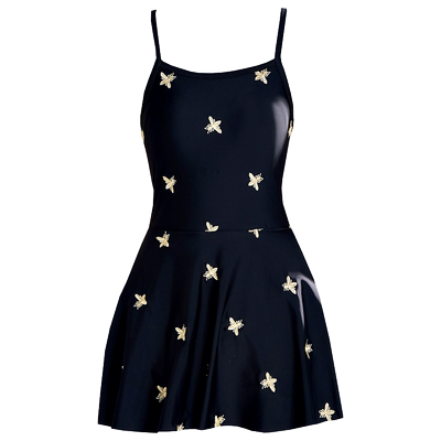 艾慕狐刺绣连体裙式女