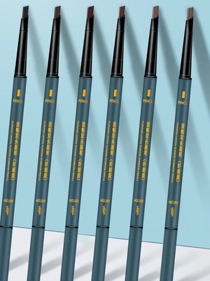 ME5流畅双头眉笔螺黛三角极细持久防水汗自动初学不易脱色纤细版