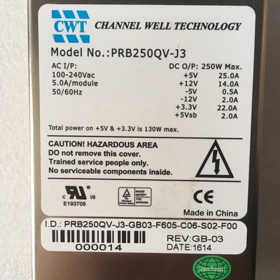 议价CWT电源模块PRB250QV-J3PRB250QV-J2PRB250QV-J1