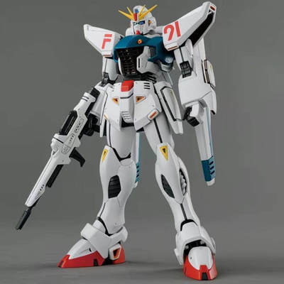 异星电镀  MG 1/100  F91 高达 Gundam Ver 2.0 拼装模型 电镀版