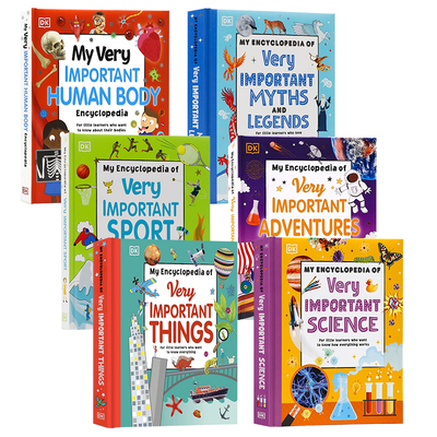 少儿科普百科全书6册英文原版