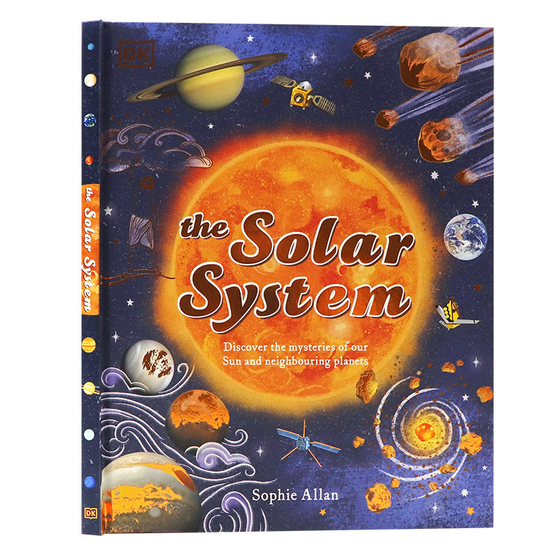 DK出版太阳系英文原版 The Solar System儿童天文宇宙知识百科科普插图读物学生课外阅读书籍精装进口正版_虎窝淘