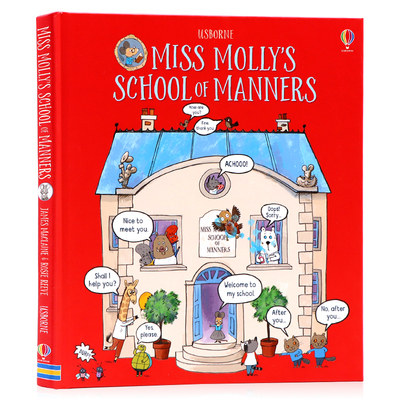 usborne出品莫莉小姐礼仪学校