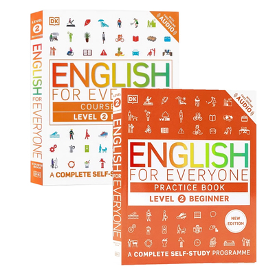 DK人人学Level2课本+练习册2册