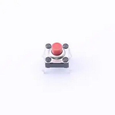 TS665CJFS-HT 250gf 072 6*6*5mm 直插 轻触开关 插件-4P,6x6mm