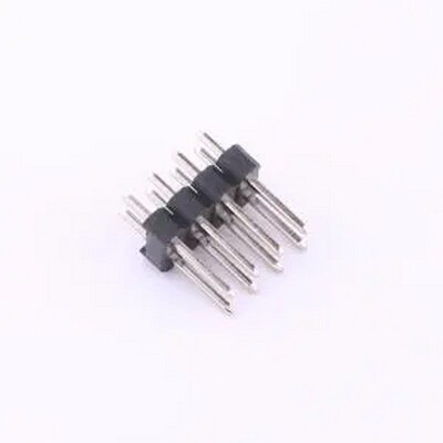 HB-PH8-25424PB2GOP 2x4P 间距:2.54mm 方针 直插 插件,P=2.54mm